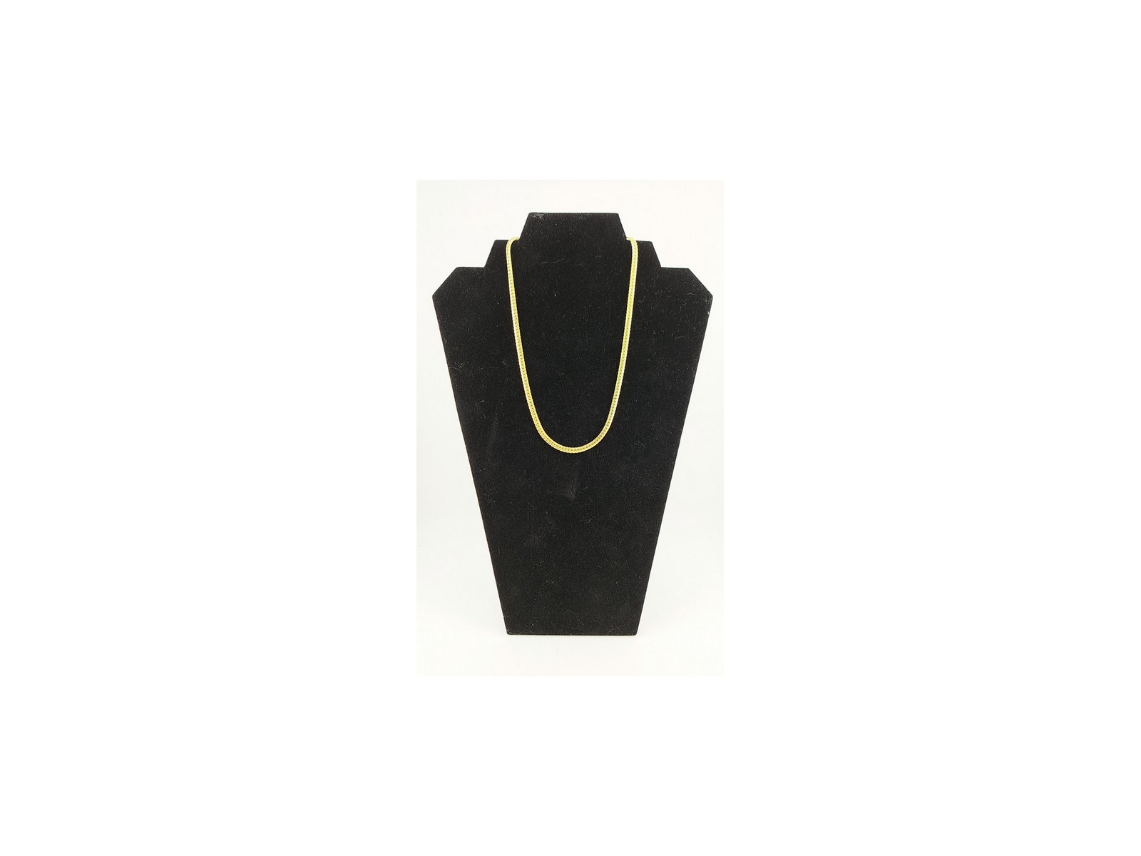 Collier, ZilGold, 14k goud met zilveren kern. - Het Wagenwiel Antiek